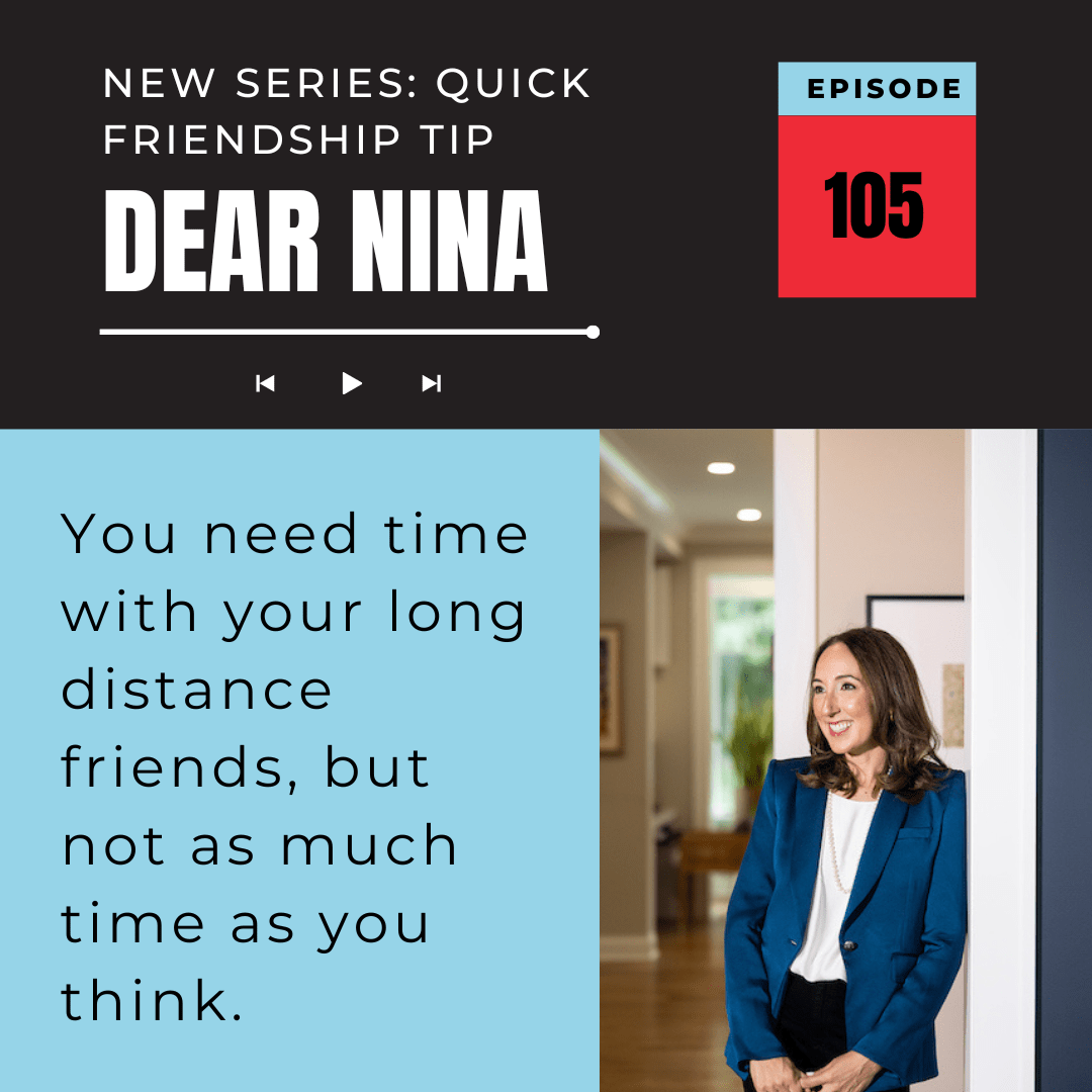You Need (Some) Time With Your Long Distance Friends